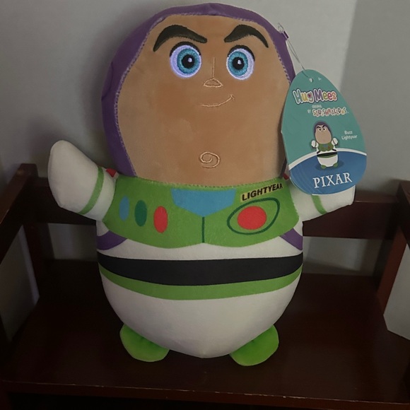 Disney | Toys | Pixar Buzz Lightyear Hug Mees Original By Squishmallnwt ...
